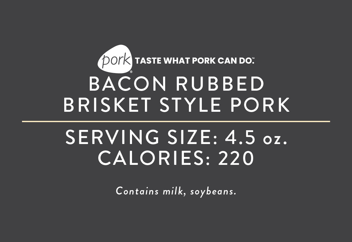Bacon Rubbed Brisket Style Pork (06/26/25 REV NUT) – Golden Corral FDA ...