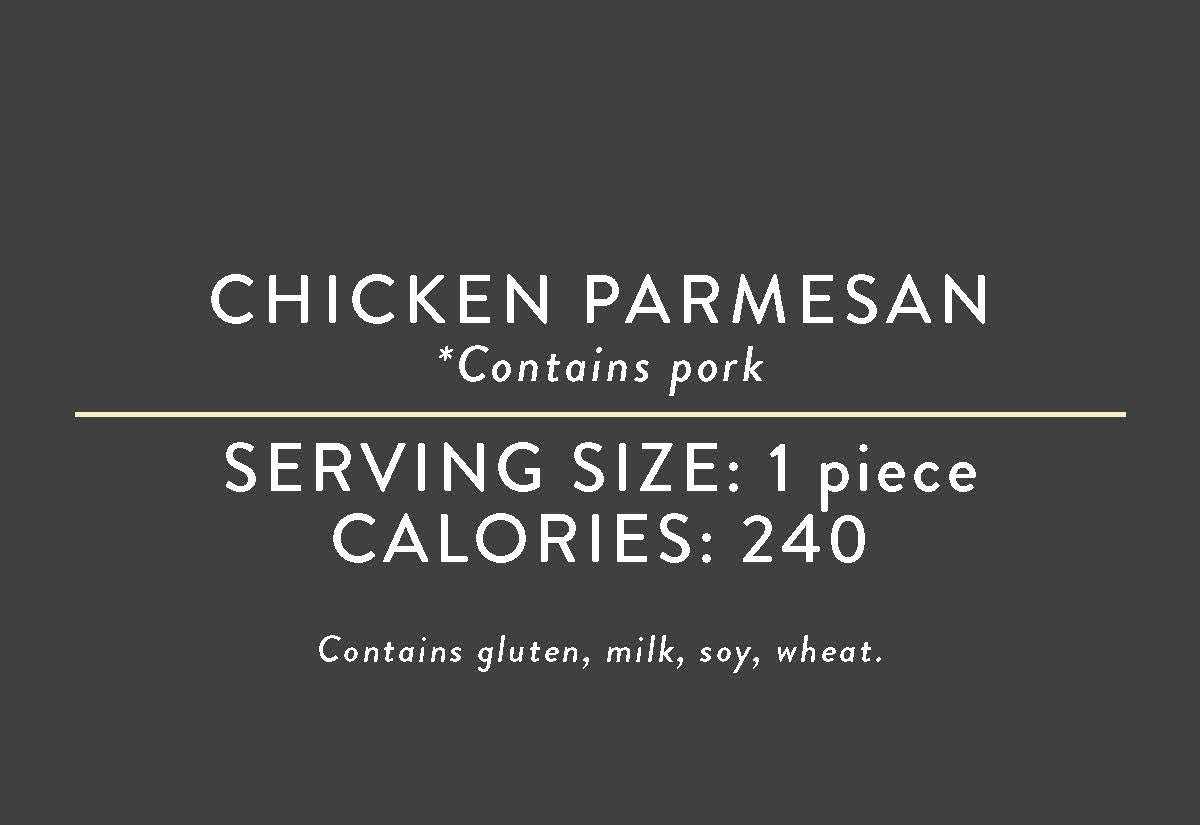 Chicken Parmesan (05/07/17 REV NUT) – Golden Corral FDA Buffet Labels