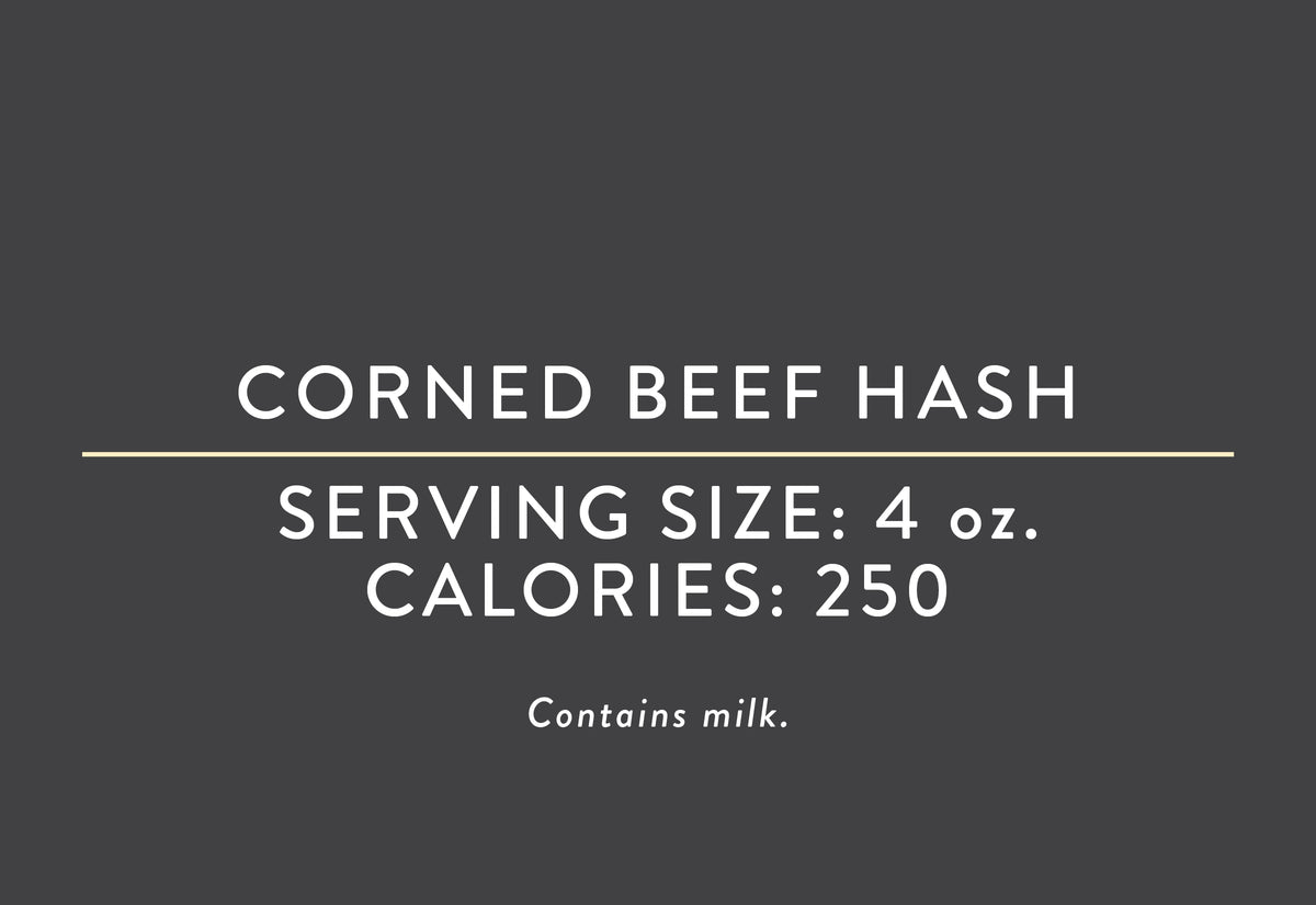 Corned Beef Hash (12/20/24 REV NUT) – Golden Corral FDA Buffet Labels