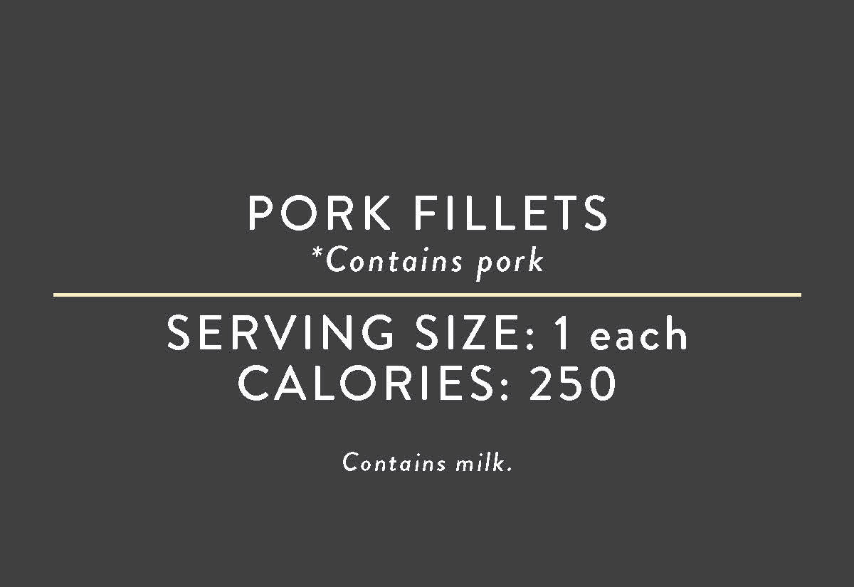 Pork Fillets (03/15/17 REV NUT) – Golden Corral FDA Buffet Labels