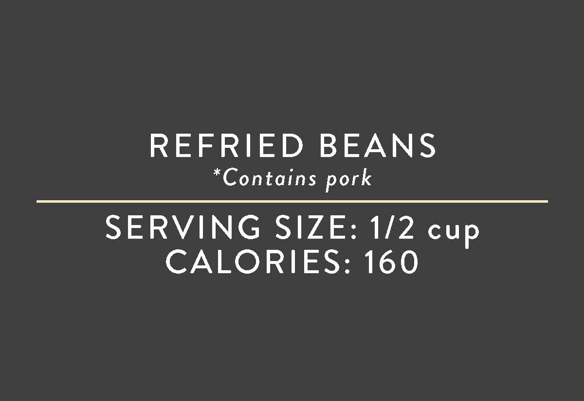 Refried Beans (03/15/17 REV NUT) – Golden Corral FDA Buffet Labels