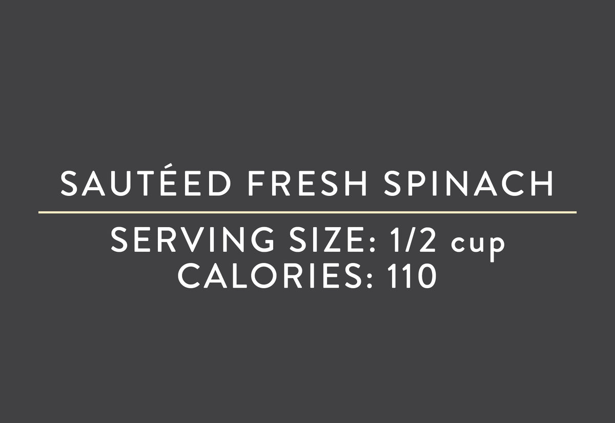 Fresh Sauteed Spinach (05/15/17 REV NUT) – Golden Corral FDA Buffet Labels