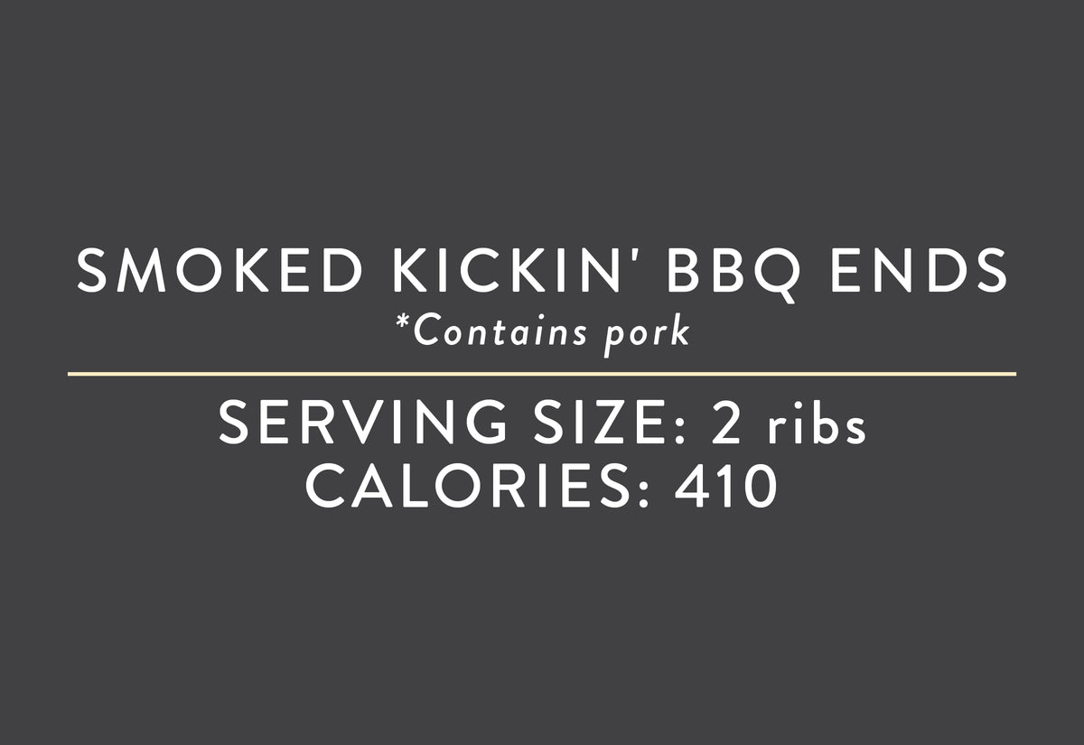 Smoked Kickin' BBQ Ends – Golden Corral FDA Buffet Labels