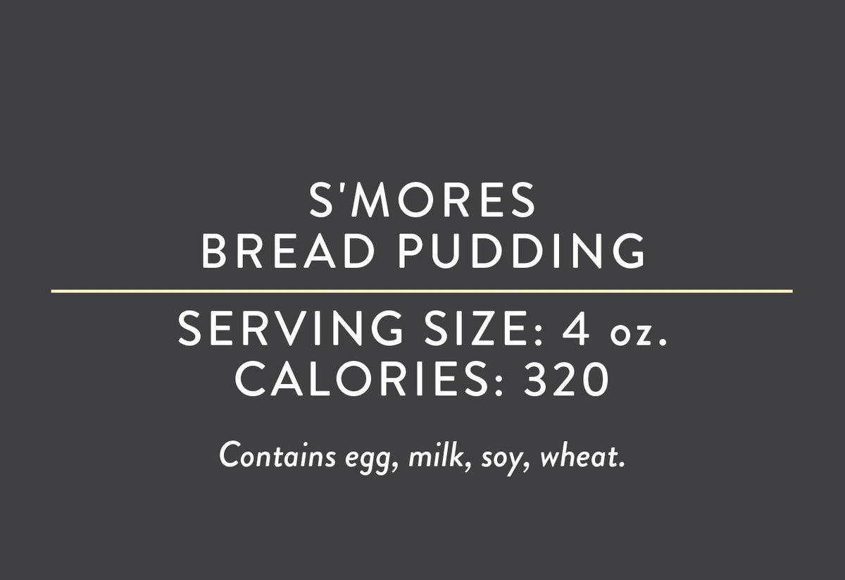 S'mores Bread Pudding (06/25/24 REV NUT) – Golden Corral FDA Buffet Labels